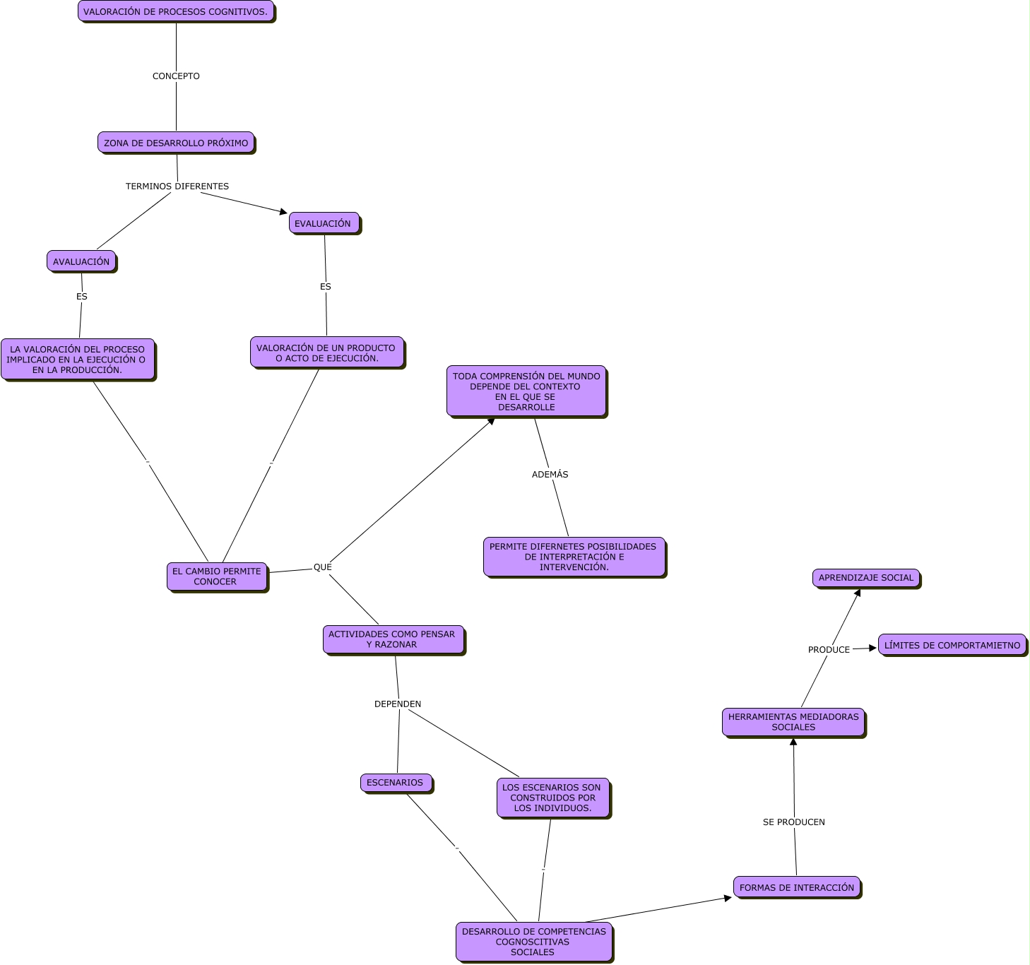 VALORACIÓN DE LAS FUNCIONES COGNOSCITIVAS